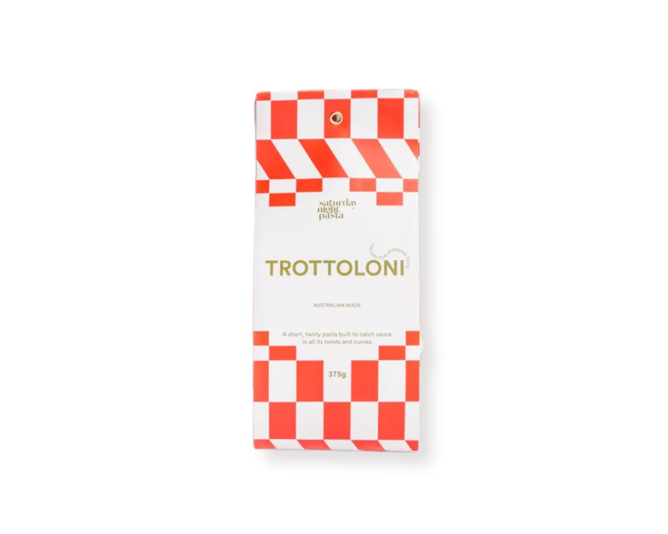 Saturday Night Pasta Dried Trottoloni Pasta | The Local Basket
