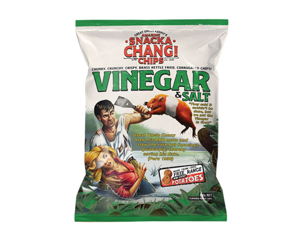SnackaChangi Vinegar and Salt Potato Chips | The Local Basket